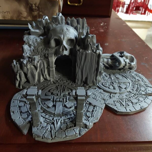 Skull Temple in Two Sizes - Hidden Places 2 - Jungle - Sawant3d - 3D ...