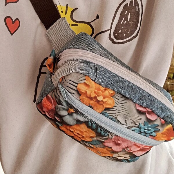 Small Belt Bag PDF Sewing Pattern - Classic Fanny Pack - Bumbag Pattern ...