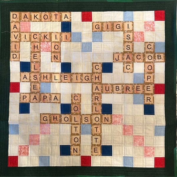 Tula Pink Handmade Patchwork Quilt, Unique Decor. Colorful Bedding ...