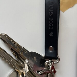 Leather Key Chain With Fern Pattern, Leather Keyholder as a Perfect ...