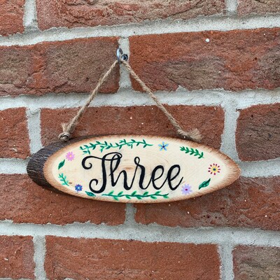 Wooden Hand Painted Love Sign - Etsy