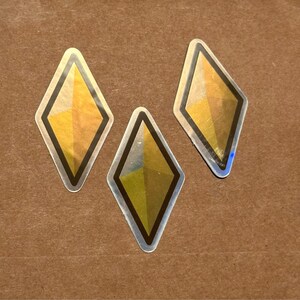 Sakura Card Glossy Metallic Sticker - Etsy