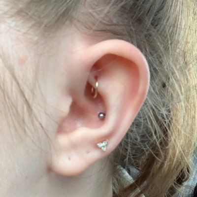 Rook Earring Gold Rook Jewellery Rook Piercing Rook Ring Rook Piercing ...