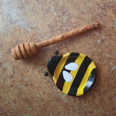 Lemon Plate & Leaf Dish, Handmade Ceramic Kitchen Ware, Spoon Rest Set ...