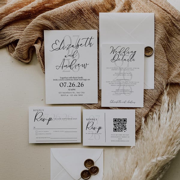 Address Sticker Label Envelope Mockup, Digital Download, Wedding ...