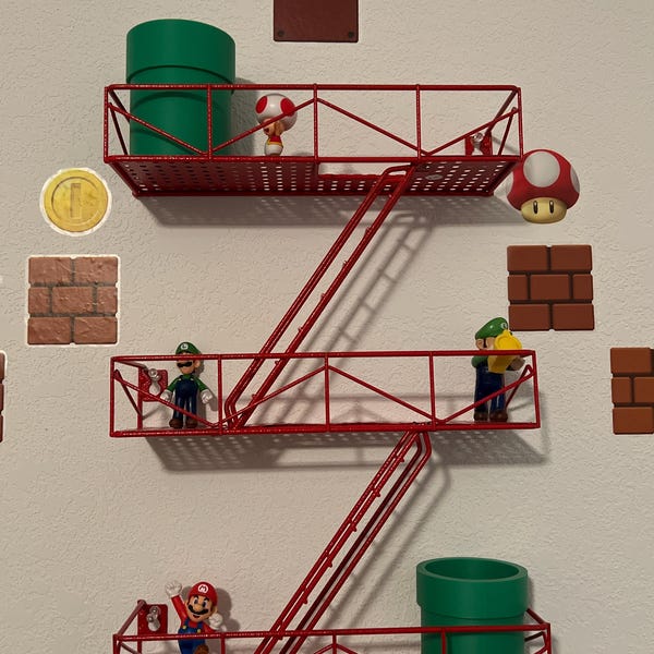 Super Mario Warp Pipes 3D Printed Custom Gamer Gifts for Kids Birthday ...