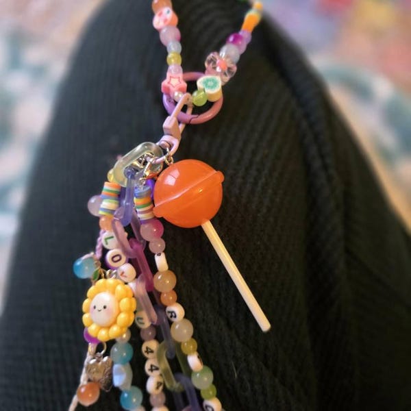 2pc or 10pc Colorful Popsicle Charms - Pastel Pink Charm -ombre ...