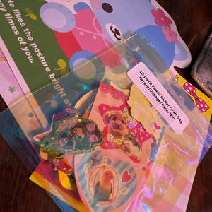 20-piece ULTRA Rare Vintage Loose Memo Sheet Grab Bag Featuring Awawa-chan Kamio Japan, Q-lia ...