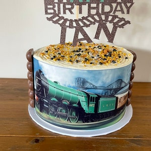 Pirate Ship Round Edible Cake Icing or Wafer Topper Decoration - Etsy