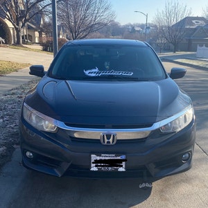 Impulsive Windshield Banner // JDM Sticker, Vinyl Decal, Car Decor, JDM ...