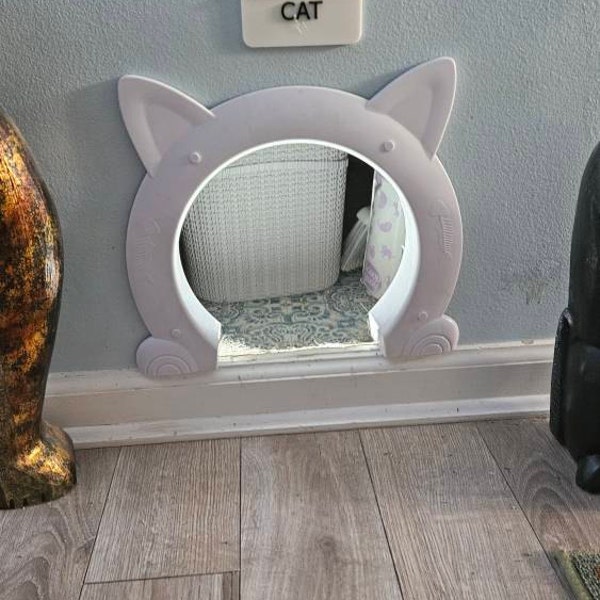 3D Printed Litter Box Sign, Restroom Sign for Cats - Etsy
