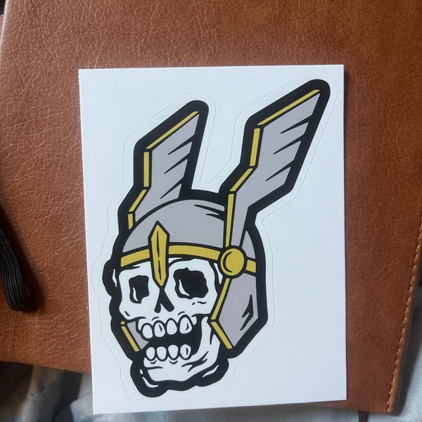 OSRS Neitiznot Skull | Runescape Sticker | OSRS Sticker | Gaming ...