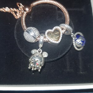 PANDORA Disney Love Tinkerbell Sterling Silver Dangle Charm | Etsy