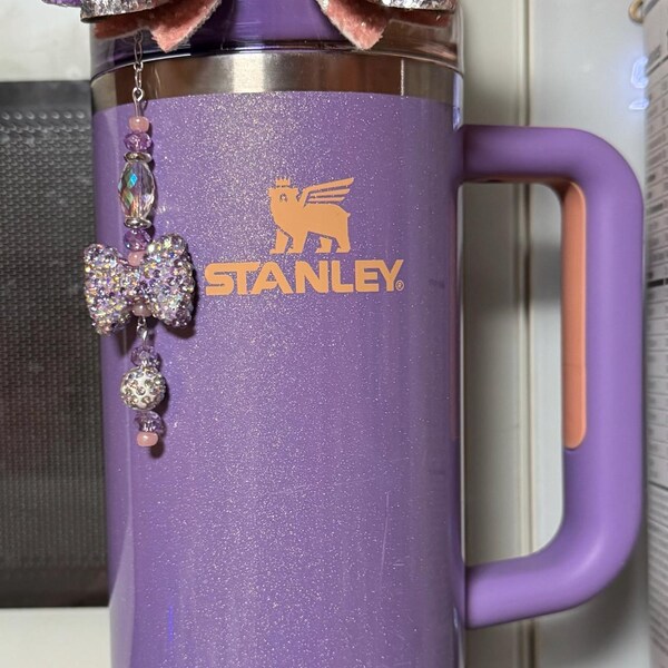 Almond Rose Bracelet Stack for Stanley Tumbler - Neutral Colors - Etsy