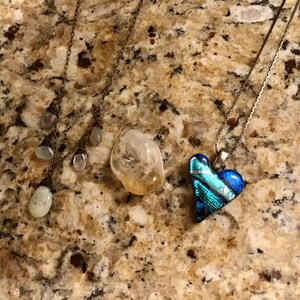 Sea Shards Brass Wrapped Cultured Aqua Sea Glass Spike - Etsy