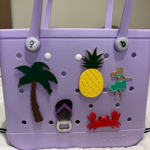 Croc Star Bogg Bag Charm Bogg Bag Buttons Bogg Bag - Etsy