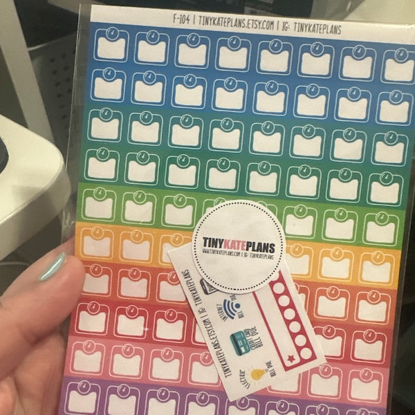 88 Tiny Weight Scale Planner Sticker, Weight Loss Stickers, Cute ...