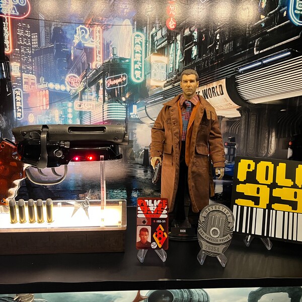 Blade Runner Police 995 Police Spinner Prop License Plate 200mm X 150mm ...