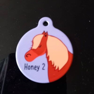 Equestrian Horse ID Tag Personalised Horse Bridle Tag Horse Gifts ...