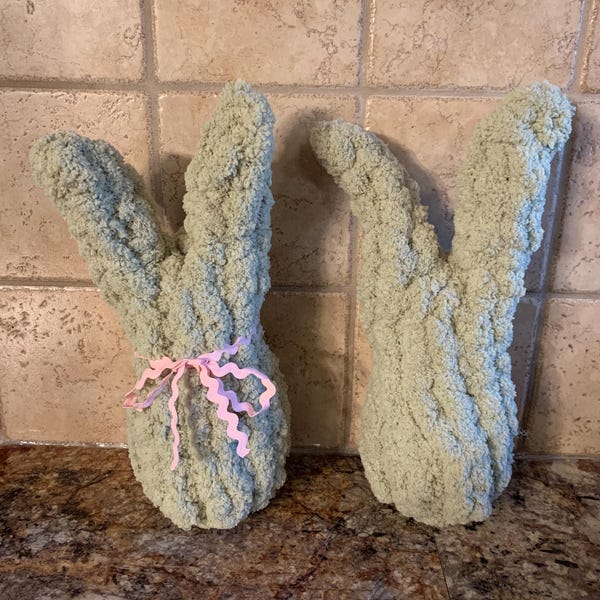 Stuffed Bunny Tutorial: Hand Knit Bunny Instructions | Cozy Crafting ...