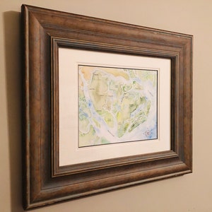 Florida Keys Watercolor Map - Etsy