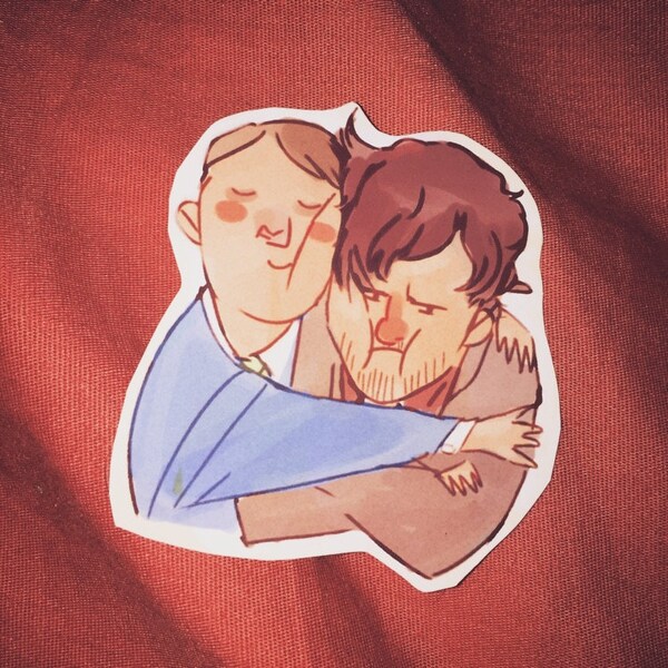 Hannibal Hug Sticker - Etsy