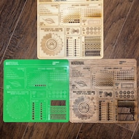 Laser Tools Kit Bundle Pack, Laser Bed Pins, Flexible Laser Patterns ...
