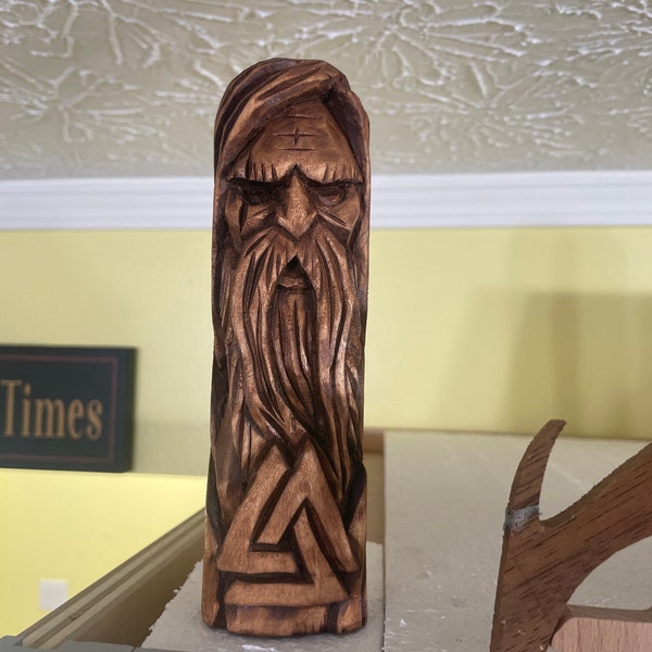 Thor Statue. Idol of Thor. Mjolnir. Thor Statue. Norse Pantheon ...