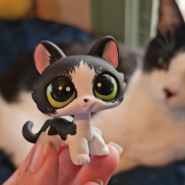 Littlest Pet Shop OOAK Custom Resin Eye Fox Hand-painted - Etsy