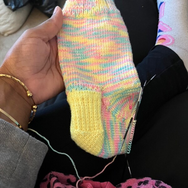 Vanilla Socks on Dpns PDF Pattern by Crazy Sock Lady Designs - Etsy Canada