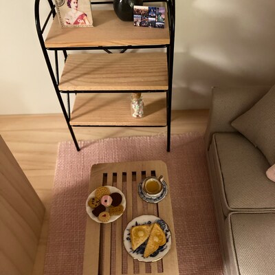 Miniature Breakfast, Miniature Tea and Toast, Miniatures, Tiny Food ...