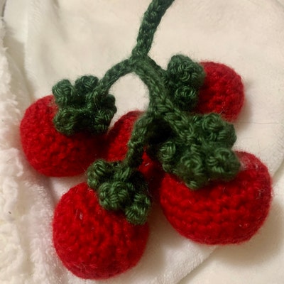 CHERRY Crochet Pattern PDF Amigurumi Cherry Pattern. Crochet Cherry ...