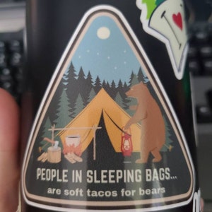 Funny Adventure Water Bottle Laptop Sticker Cooler Sticker Car Sticker ...