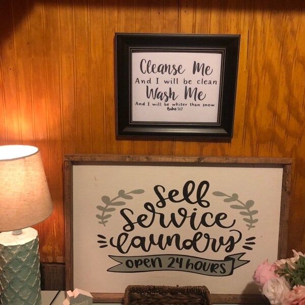 Cleanse Me and I Will Be Clean Wash Me and I Will Be Whiter Than Snow ...