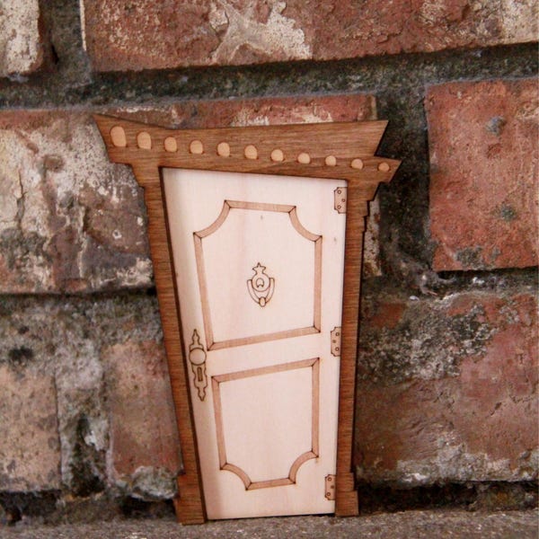 Decorative Wooden Mini Door – Alice in Wonderland Style – Imaginary and ...