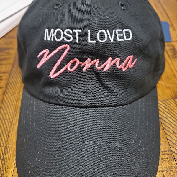 Custom Embroidered Cap, Personalized Hat Made to Order, Monogrammed ...