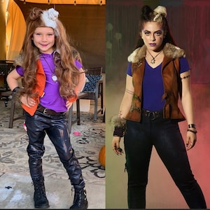 Disney Zombies 2 Movie Wynter/winter Halloween Costume Vest Shirt and ...