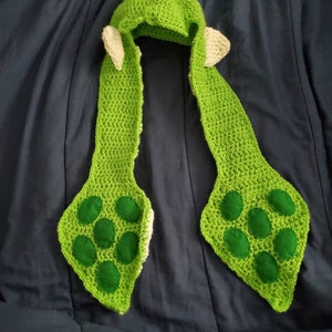 Greninja Hat / Scarf Crochet Pattern PDF - Etsy