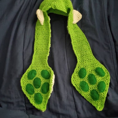 Greninja Hat / Scarf Crochet Pattern PDF - Etsy