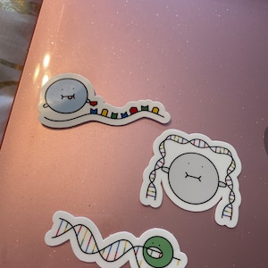 DNA Proteins Sticker Pack - Etsy