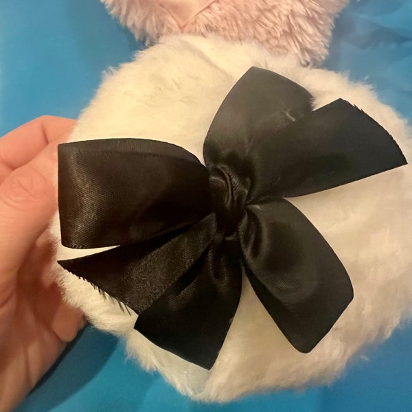 Luxurious Body Powder Puff, 4 Inches With Burgundy Ribbon Handle and ...