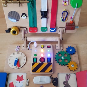 LED Light Switch Board for Toddler Electronic Busy Board for | Etsy