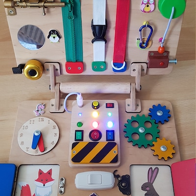 Personalized Travel Busy Board Toddler Activity Board Baby - Etsy