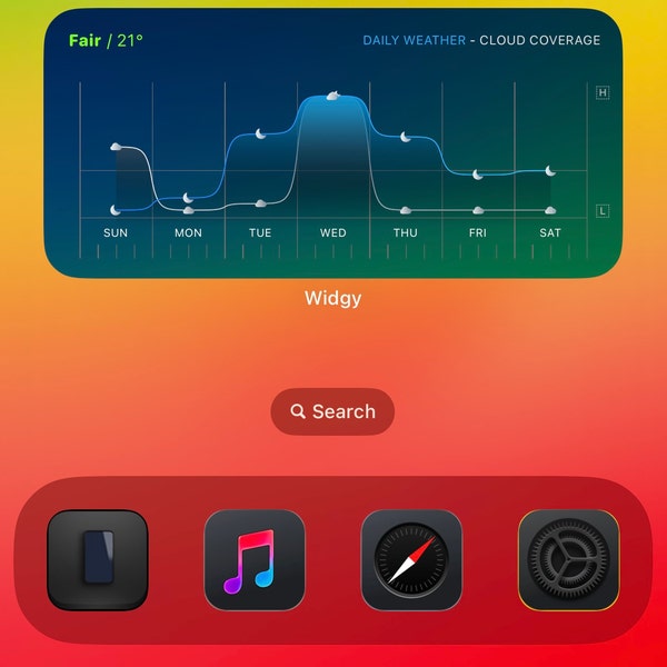 IPhone 15 Ios 17 Dark Mode Icons Pack - Etsy Canada