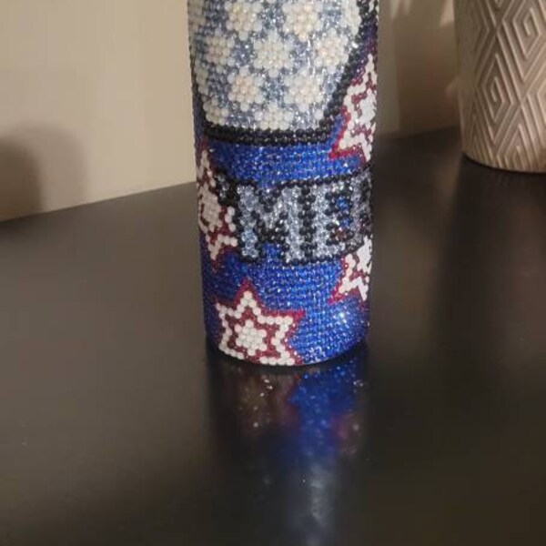 Horror Trio Ss16 20oz Rhinestone Tumble Pattern - Etsy