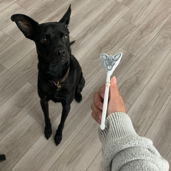 Print YOUR Dog Pet Stir Sticks, Minimalist Signature Drink Stirrer, I ...