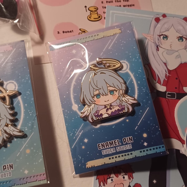 HSR Aventurine and Dr. Ratio Honkai Star Rail Hard Enamel Pin ...
