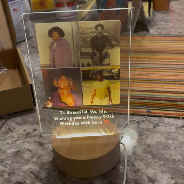 Personalized Anniversary Photo Plaque, Wedding Anniversary Gift ...
