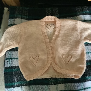 Baby Knitting Pattern Pdf Loopy Cardigan Hooded Jacket and Hat 14-24 DK ...