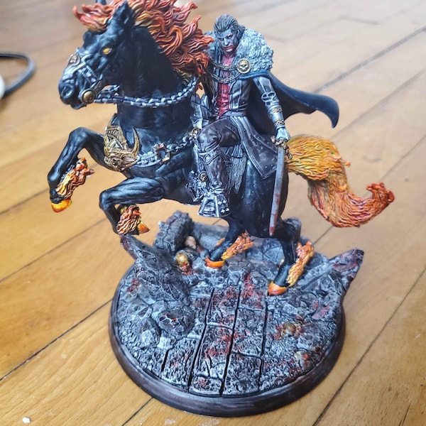 Orc Orog / Half-orc Fighter Barbarian DND Resin 28mm Scale Dungeons ...